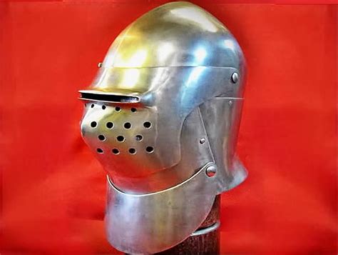 Bascinet Hundsgugel From Lyle Nothern Italy Xiv A D True History Shop Armour Helmet