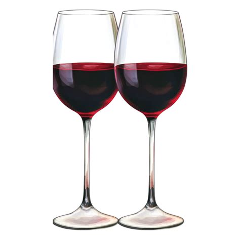 Elegant Red Wine Glasses Representing Sophistication And Indulgence