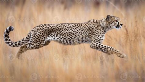 African Cheetah Running