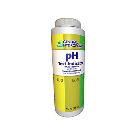 General Hydroponics® Ph Test Kit Wide Spectrum Ph 40 To 85 Super