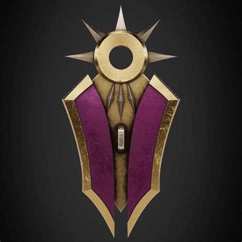 League Of Legends Leona Shield Of Daybreak For Cosplay 3d Model 3d Printable Cgtrader