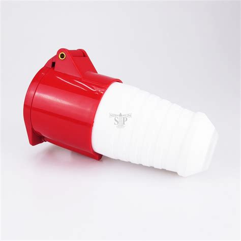 Cpc 16a~32a 4p Industrial Couplerconnector Socket Red