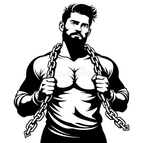 Silhouette Heavy Chains Stock Illustrations 147 Silhouette Heavy