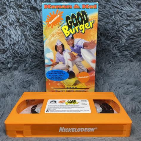 Good Burger Vhs Tape 1997 Screener Promotional Promo Kenan Kel