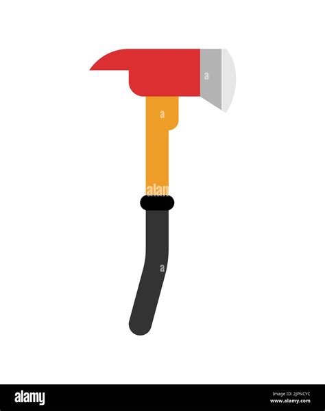Fireman Axe Isolated Firefighter Axe Vector Illustration Stock Vector Image And Art Alamy