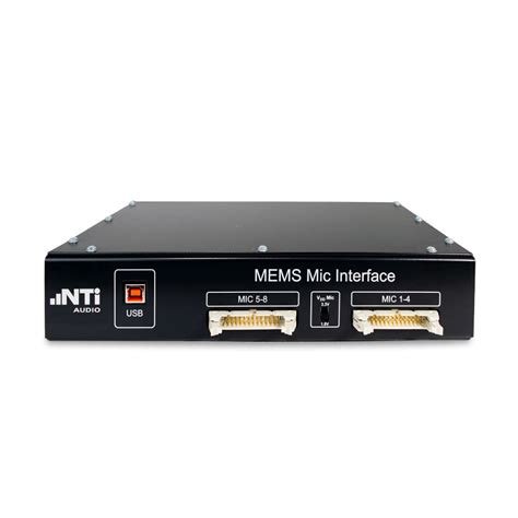 Mems Microphone Interface Box Nti Audio Uk Limited