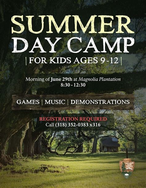 Summer Activities And Camps Cane River Creole National Historical Park U S National Park Service