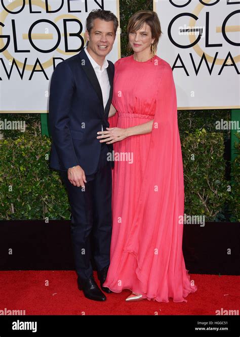 Los Angeles Usa 08th Jan 2017 Timothy Olyphant Alexis Knief 385