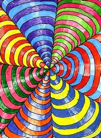 Colorful Op Art Patterns