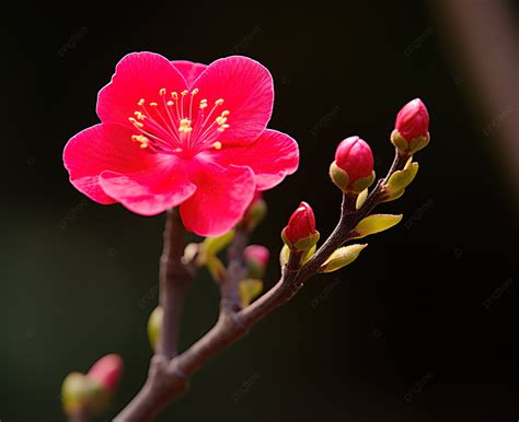 Small Flower On The Stem Background Flower Plant High Resolution