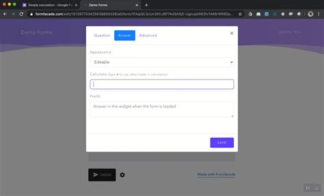 Formfacade Google Forms Calculated Fields