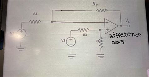 solved calculate the output of voltage vo of the operational