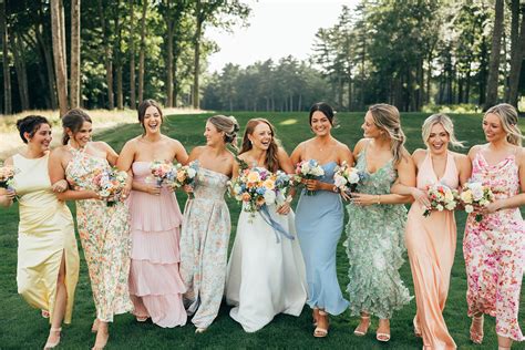 Spring Bridesmaid Dresses For Every Wedding Color