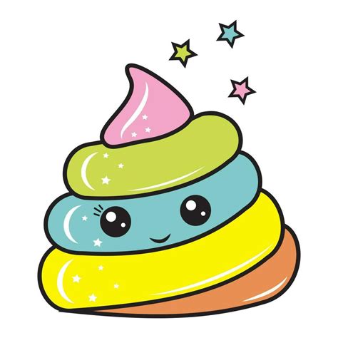 Dibujos De Emojis De Unicornios Kawaii