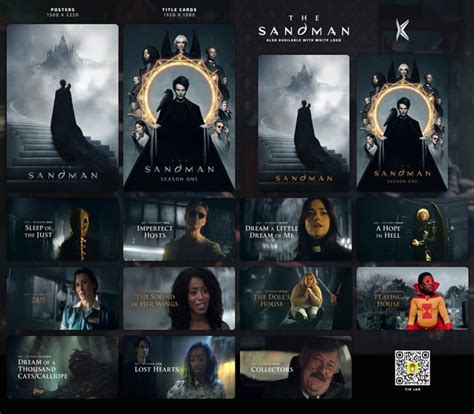 [NEW] The Sandman (2022) w/ S01 Title Cards | 3 Variants : r/PlexPosters