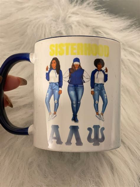 Alpha Lambda Psi Sisterhood Coffee Mug Etsy
