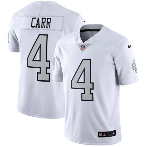 Derek Carr Las Vegas Raiders Alternate Vapor Limited White Jersey All