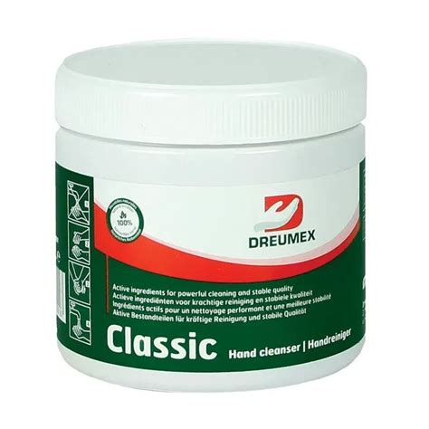 Savon Gel Microbilles Classic Pour Salissures Industrielles Moyennes Pot De 600ml Dreumex
