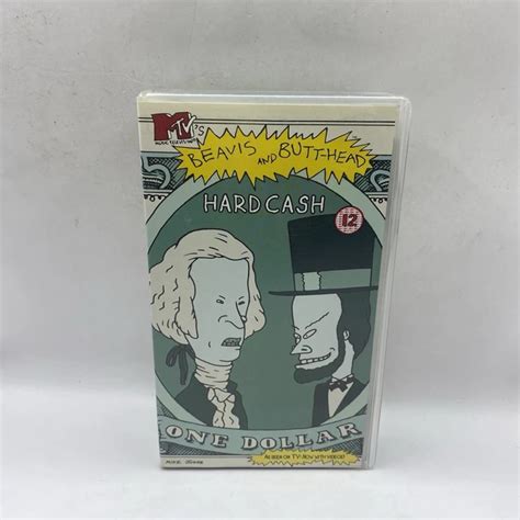 Beavis And Butthead Hard Cash Vhs 1998 Animated Mtv Pal £995