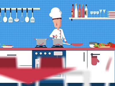 Kitchen Chef Animation