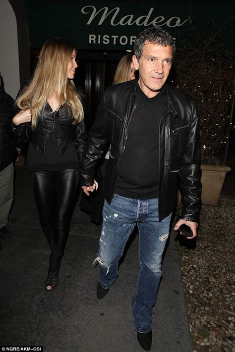 Antonio Banderas And Nicole Kimpel Have Dinner Date At Madeo Daily