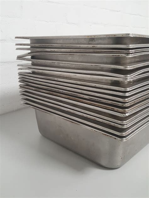18 X Stainless Steel Food Chaffing Dish Banqueting Trays Catering