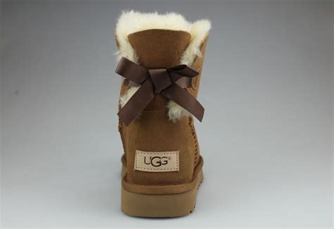 Ugg W Mini Bailey Bow Ii Brown 1016501che