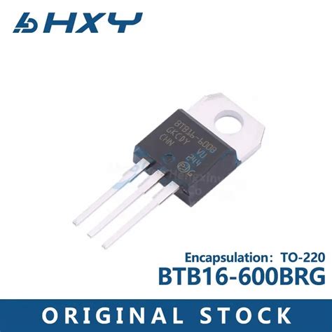 10pcs Btb16 600brg Bidirectional Thyristor 16a 600v To 220