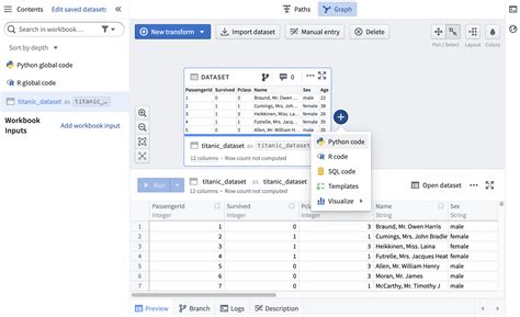 Code Workbook Legacy • Getting Started • Palantir