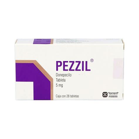Pezzil® 5 Mg 28 Tabletas