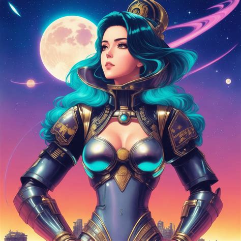 Default Vintage 90s Anime Style Space City Jpiter By Thekobs On Deviantart