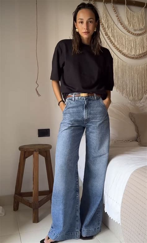 What To Wear With Wide Leg Jeans Artofit