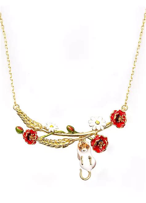 Bill Skinner Fieldmouse Pendant Necklace Freemans