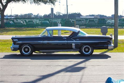 1958 Chevrolet Impala 348 Tri Power Overdrive Black For Sale