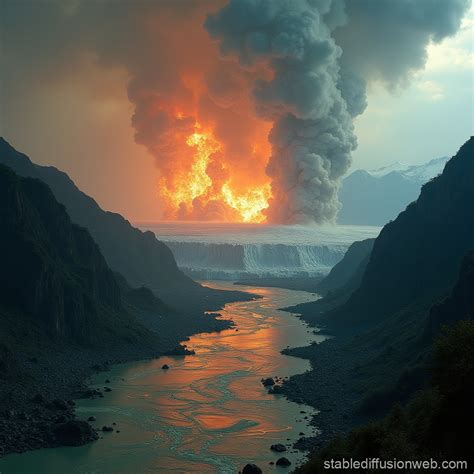 Environmental Devastation Due To Global Warming Stable Diffusion Online