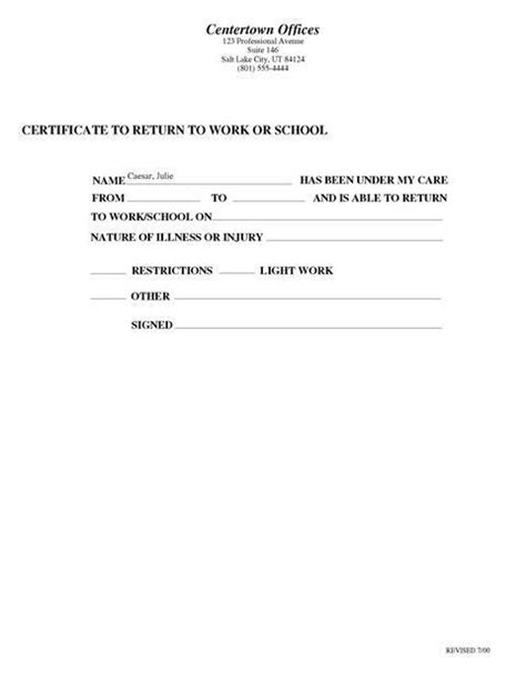 Pin By Shantaegilleyan On Doctors Note Template Doctors Note Template