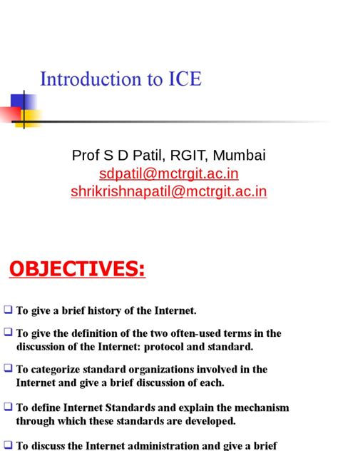 Ch1 Introduction Ice Sdp Pdf Computer Network Internet Protocols