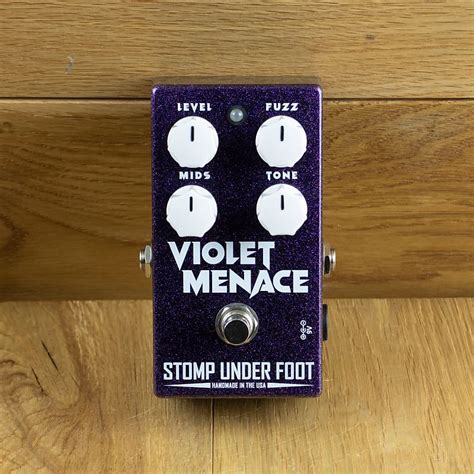 Stomp Under Foot Violet Menace Fuzz Reverb Canada