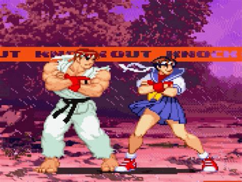 Street Fighter Alpha Ryu  Street Fighter Alpha Ryu Sakura