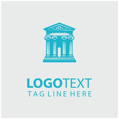 Premium Vector Classical Column Logo Illustrations