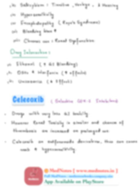 Solution 6 Nsaids Pharmacology Full Notes Studypool