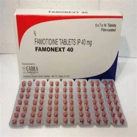 Famtac Famotidine Tablet At ₹ 30 Strip Famotidine Tablet In Nagpur