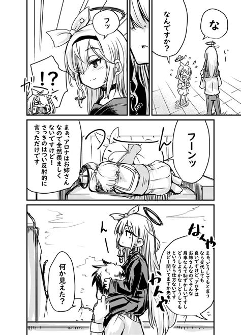 ハルナ「撫でさせろッ・・・ハルナ・・・ おまっ・・・おま・・・ハルナっ♡♡」シャーレのおじさんの漫画