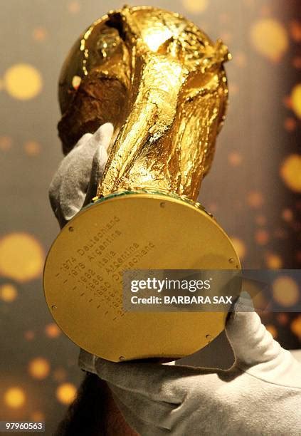 Fifa World Cup Trophy Bottom Photos And Premium High Res Pictures