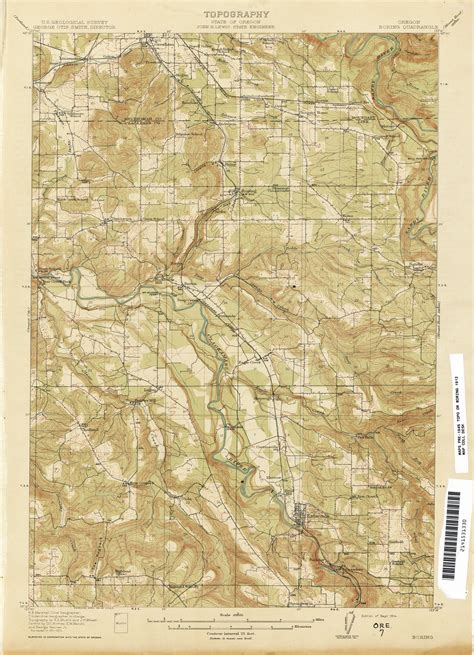 Oregon Historical Topographic Maps Perry Castañeda Map Collection