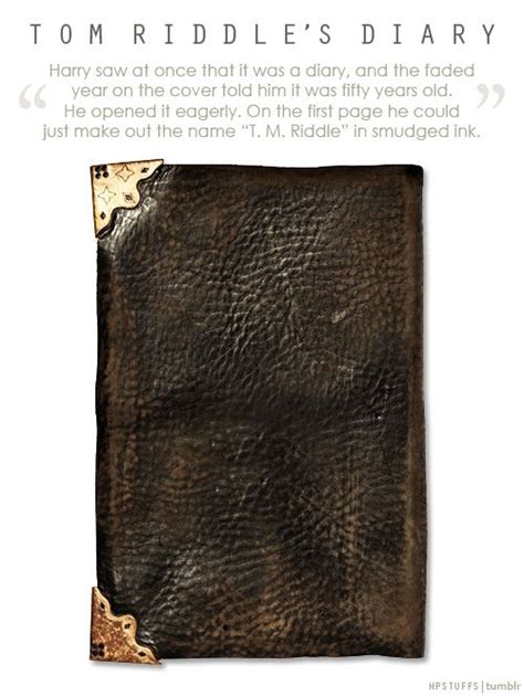 Harry Potter And The Chamber Of Secrets Quotes Fantasy Leather Book