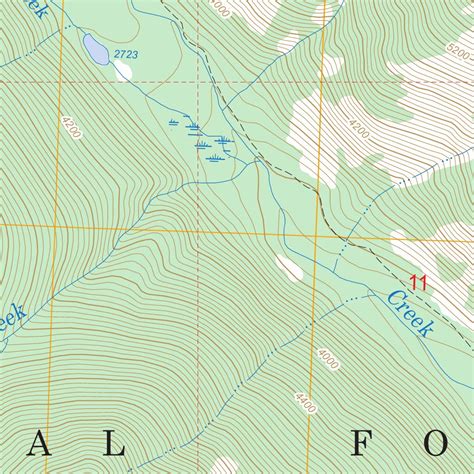 Mount Barney Wa Fstopo Legacy Map By Us Forest Service Topo Avenza Maps