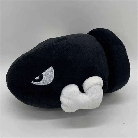 Super Mario Bros Bullet Bill Plush Soft Toys Dolls Teddy Birthday