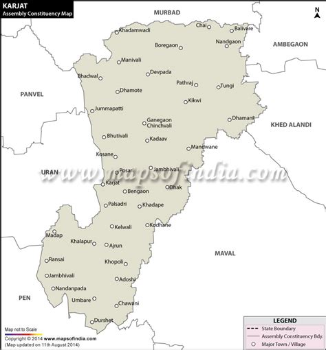 Karjat Assembly Vidhan Sabha Election Result 2024 And Constituency Map