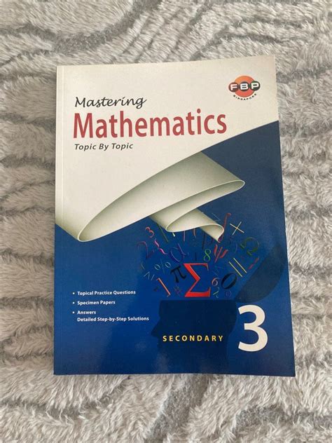 Mastering Mathematics Exercise Book Hobbies And Toys Books And Magazines